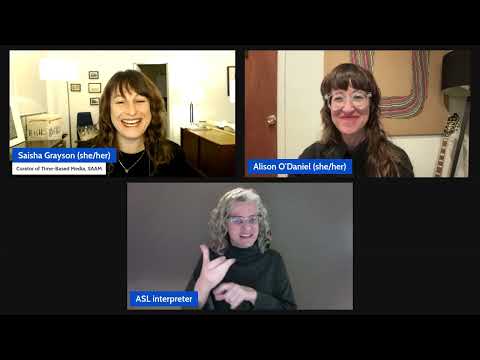 Women Filmmakers Festival at SAAM: Conversation with Alison O’Daniel ...