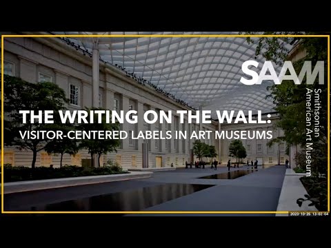 The Writing on the Wall: Visitor-Centered Labels in Art Museums ...
