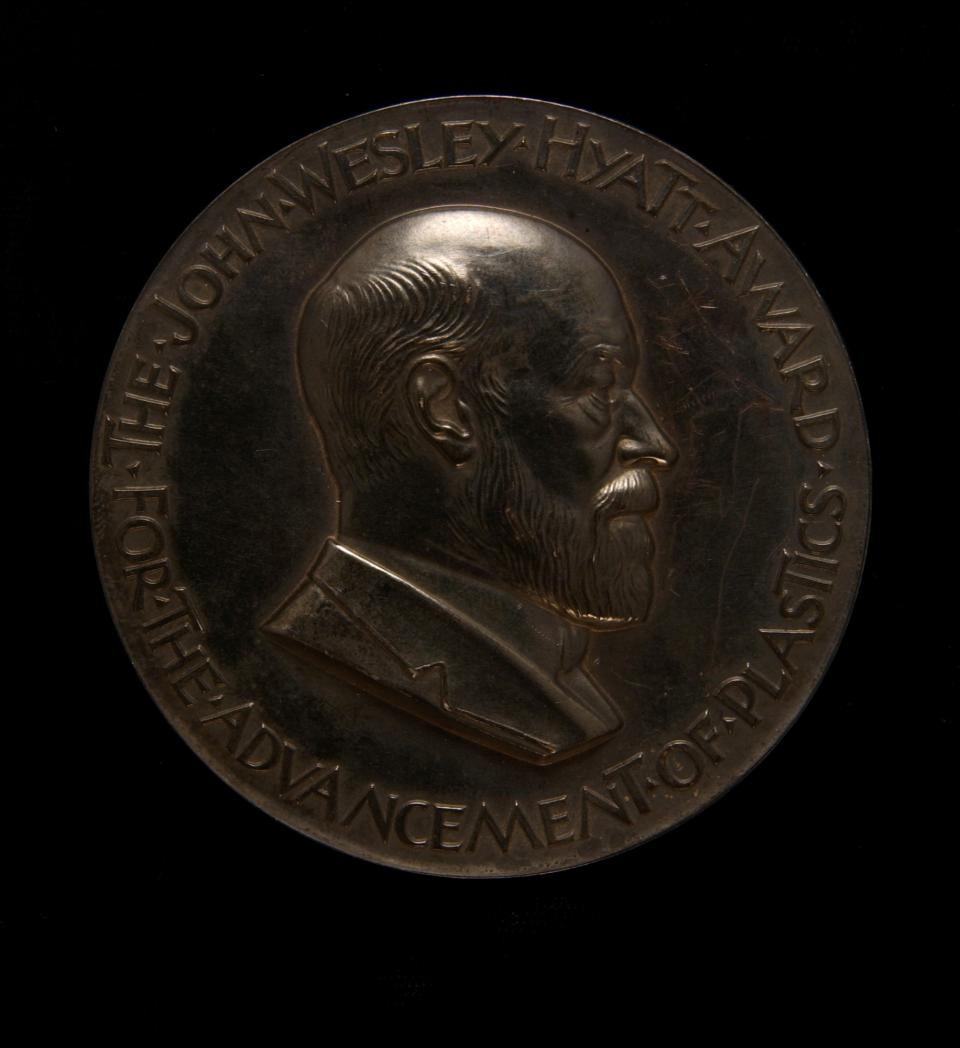 John Wesley Hyatt Award Medal (obverse) | Smithsonian American Art Museum