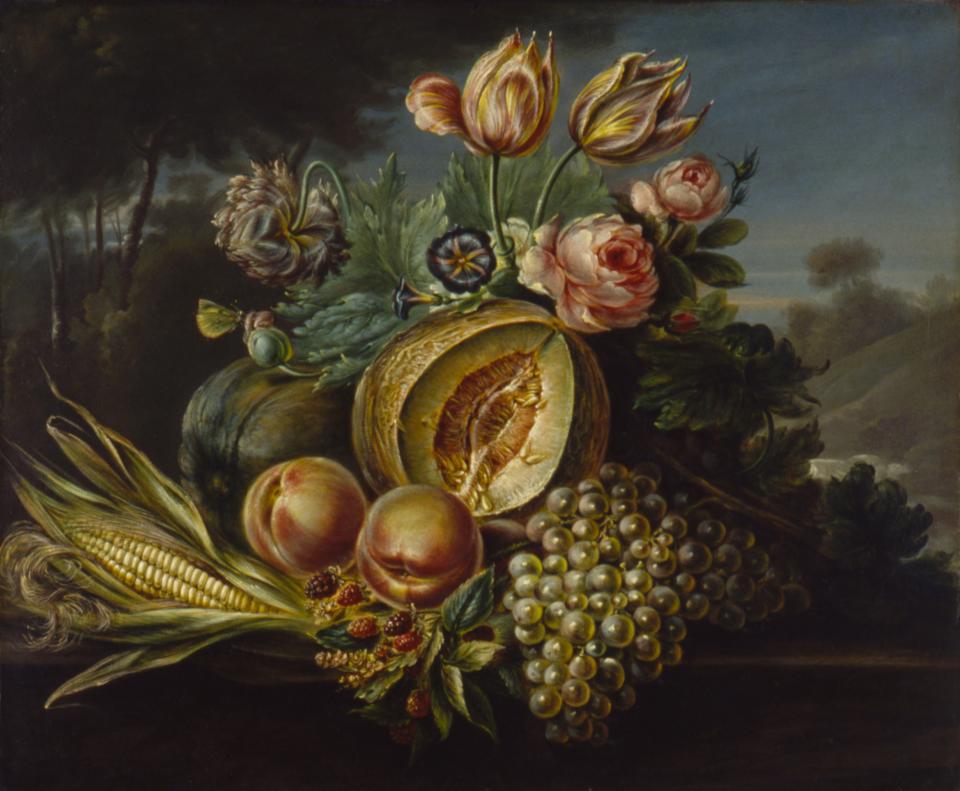 Still Life with Fruit and Flowers | Smithsonian American Art Museum
