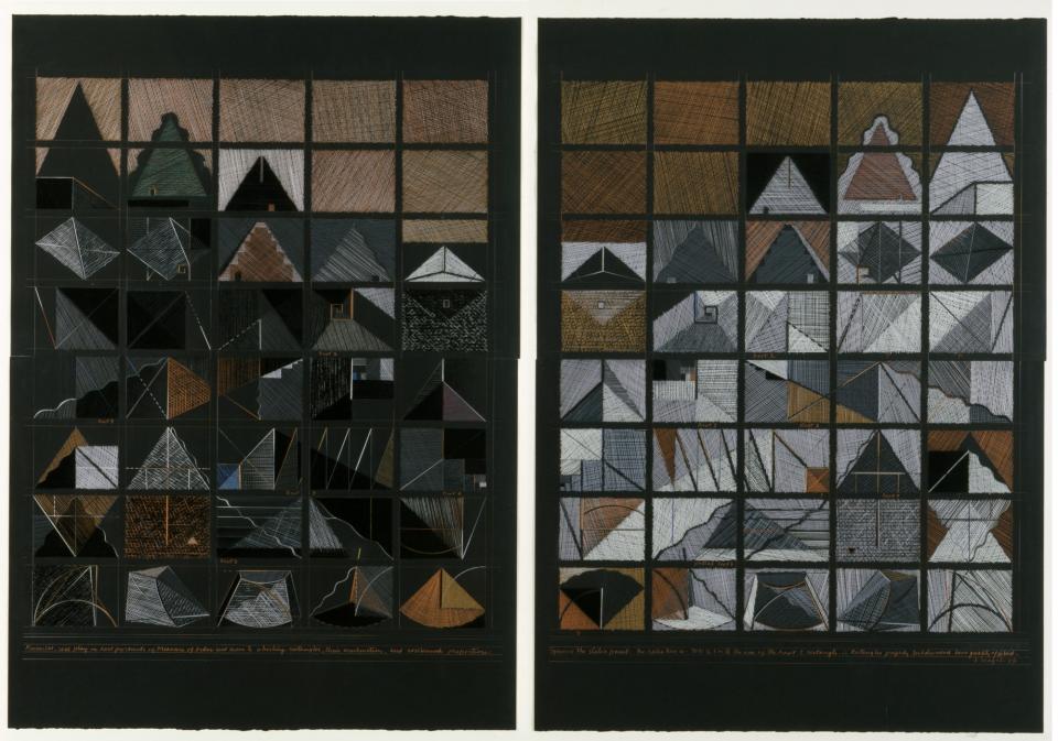 Beginnings of Order, Footnote Drawing | Smithsonian American Art Museum