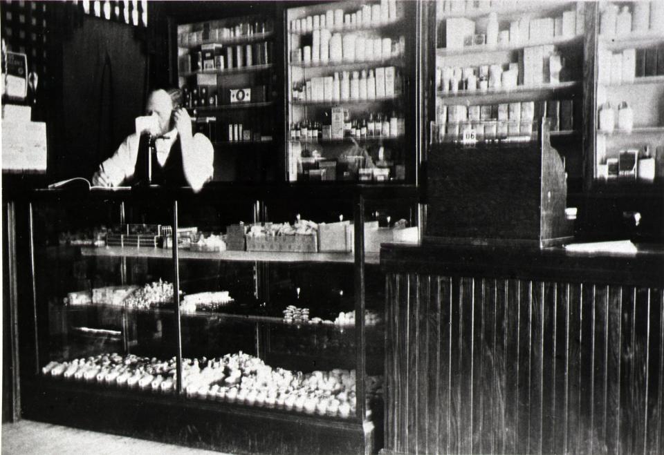 Interior of Ferguson Drug Store, 1218 35th Street (now closed ...