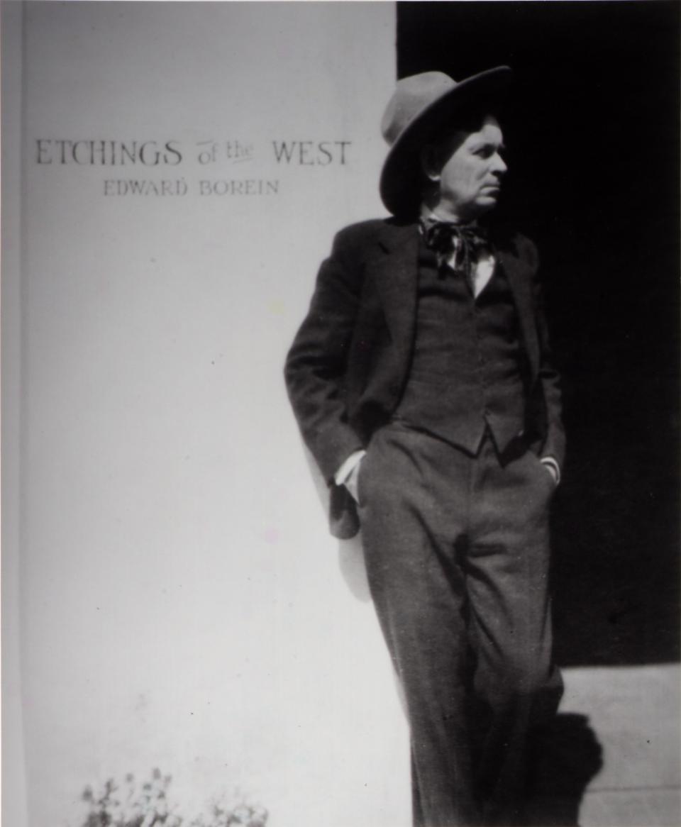 Edward Borein, from the portfolio "Portraiture" | Smithsonian American ...