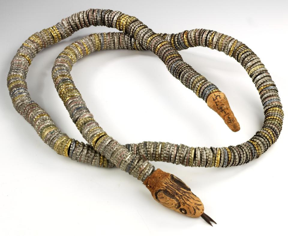 Bottlecap Snake | Smithsonian American Art Museum