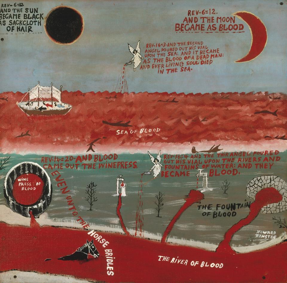 AND THE MOON BECAME AS BLOOD | Smithsonian American Art Museum