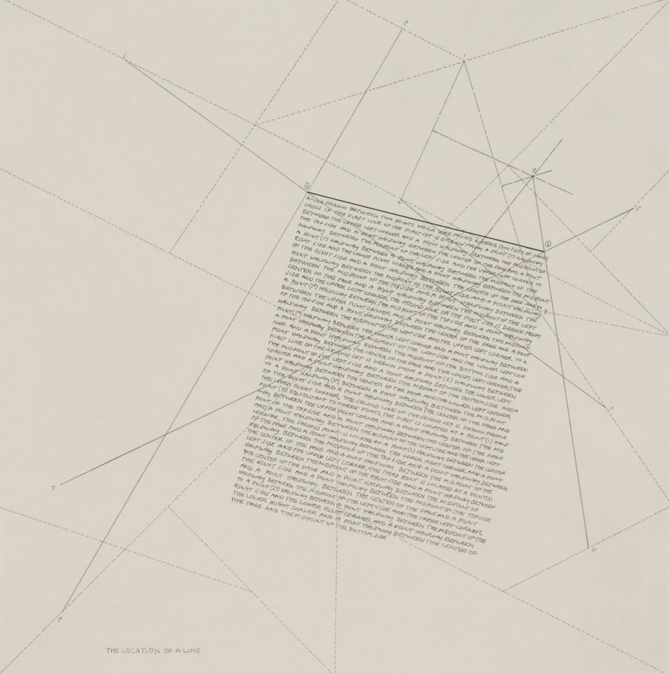 The Location of a Line, from the portfolio, The Location of Lines ...