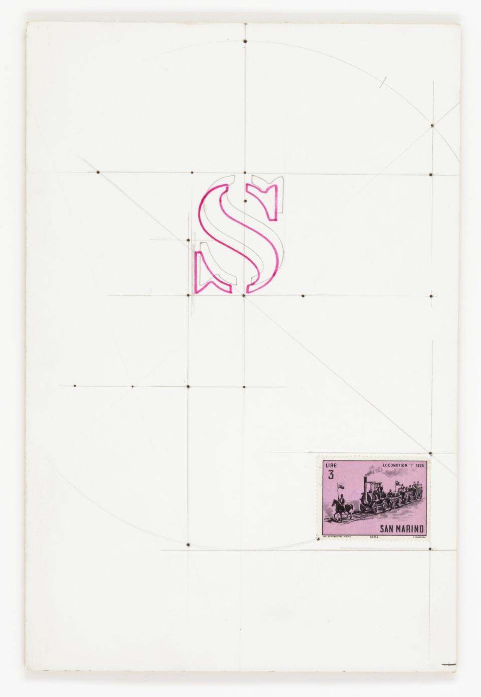 Untitled (stencil letter S) | Smithsonian American Art Museum