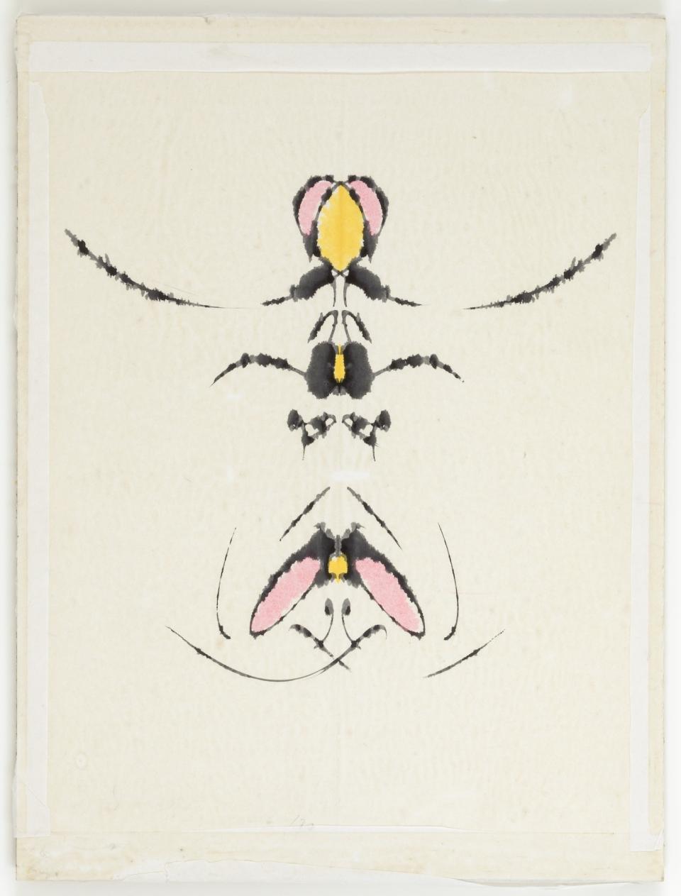 Untitled (Rorschach drawing) | Smithsonian American Art Museum