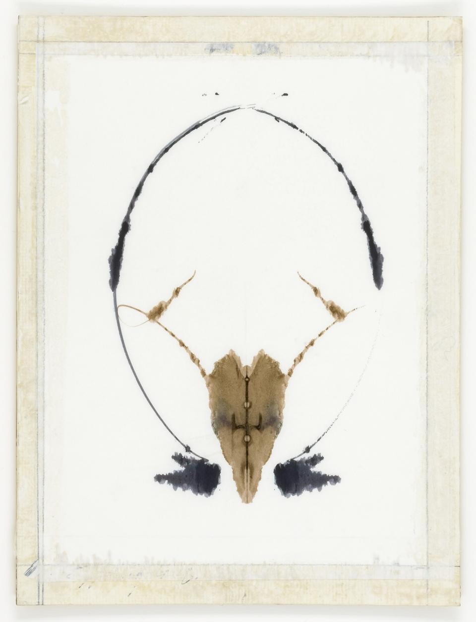 Untitled (Rorschach drawing) | Smithsonian American Art Museum
