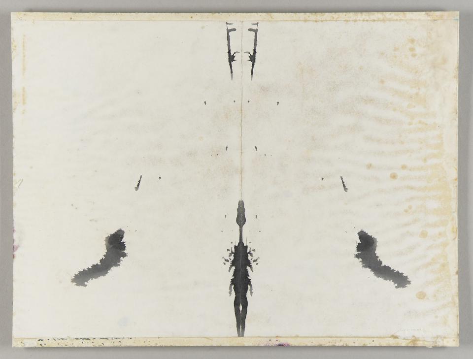 Untitled (Rorschach drawing) | Smithsonian American Art Museum