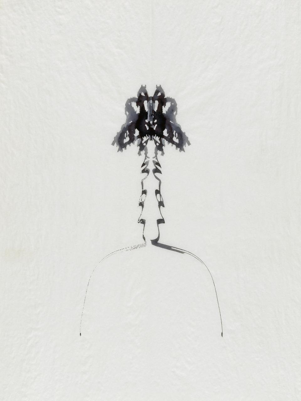 Untitled (Rorschach drawing) | Smithsonian American Art Museum