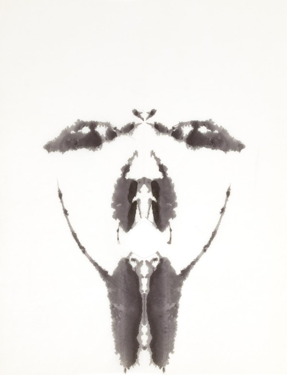 Untitled (Rorschach drawing) | Smithsonian American Art Museum