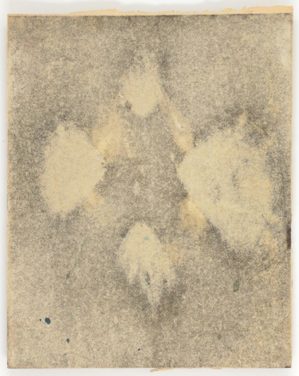 Untitled (manila paper laid over four white areas) | Smithsonian ...