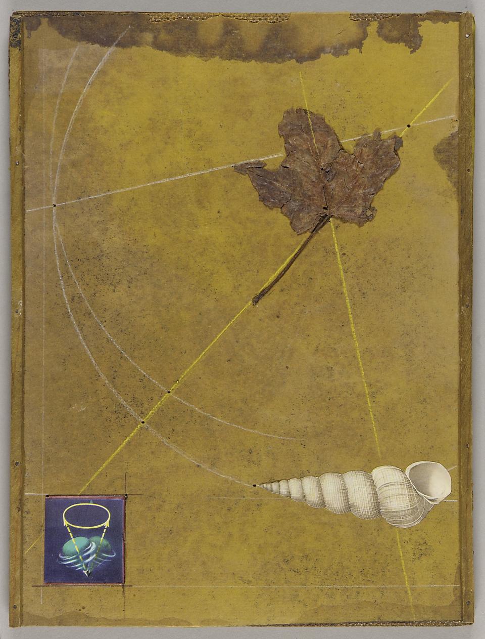 Untitled (diagram of axis of spinning top) | Smithsonian American Art ...