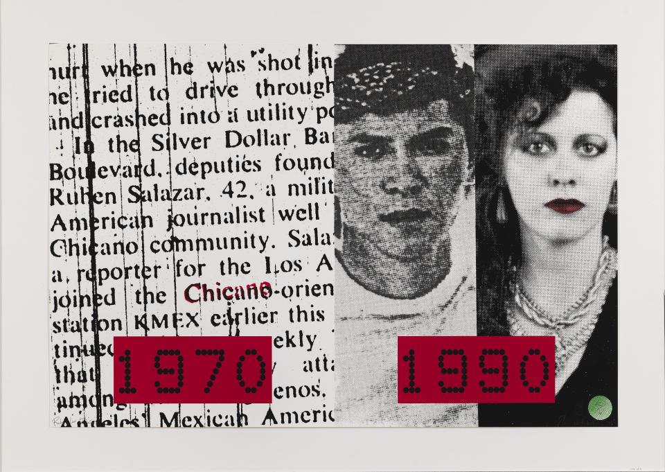 Ruben, Lou and Diane, from the National Chicano Screenprint Taller ...