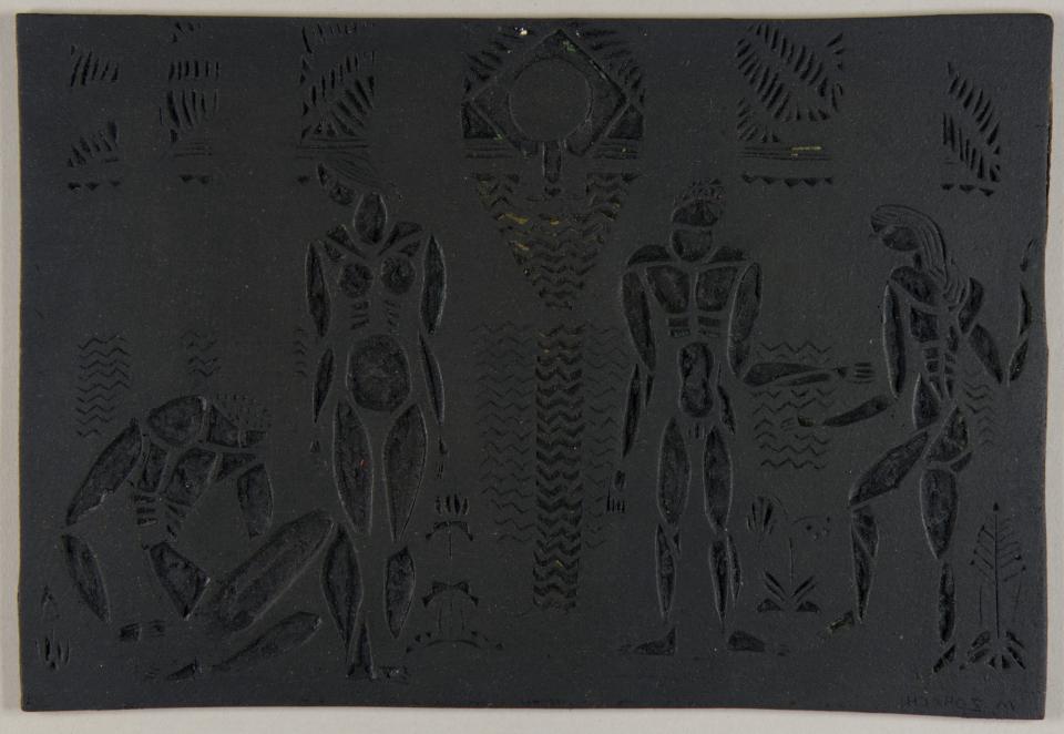 Untitled Blockprint | Smithsonian American Art Museum