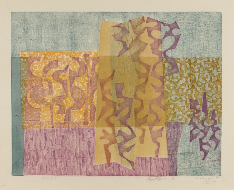 Collagraph #1 | Smithsonian American Art Museum