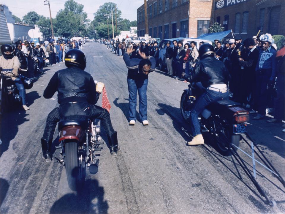 The Start, from the Black Biker Series | Smithsonian American Art Museum