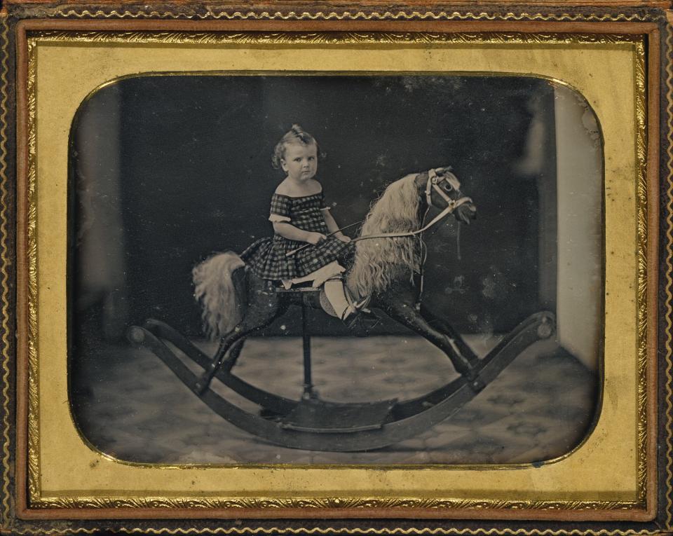 Child on a Rocking Horse | Smithsonian American Art Museum