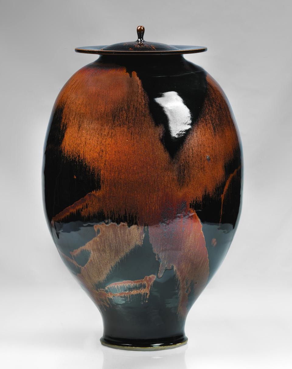 Large Vase with Cover | Smithsonian American Art Museum