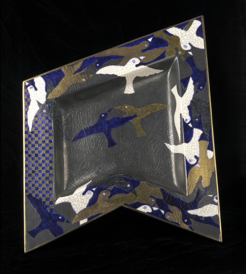 Footed Plate | Smithsonian American Art Museum