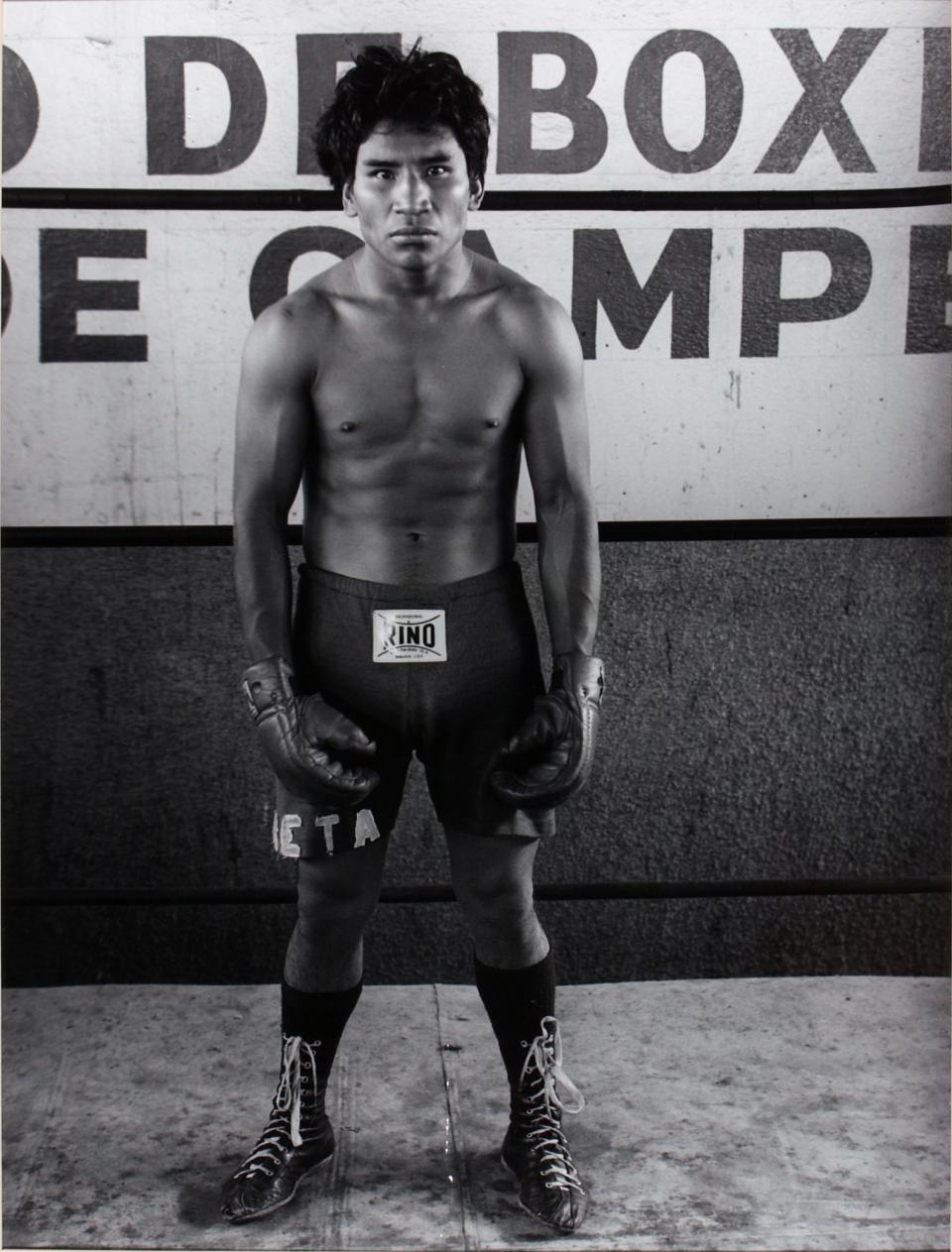Unidentified boxer, full length portrait | Smithsonian American Art Museum