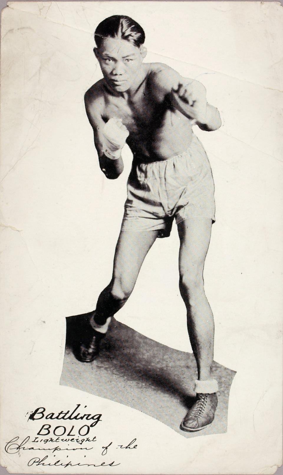 Battling Bolo, full length portrait as boxer | Smithsonian American Art ...