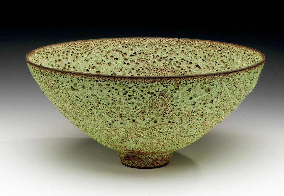 Lava Glazed Bowl | Smithsonian American Art Museum