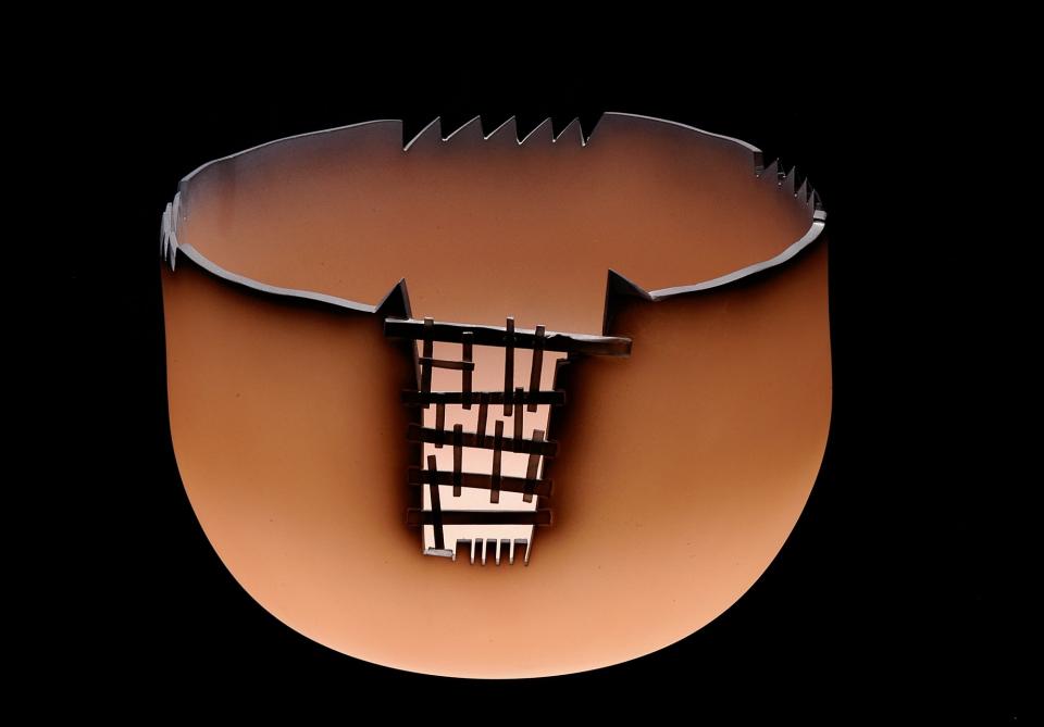 Glass Bowl (Urban Bowl Series) | Smithsonian American Art Museum