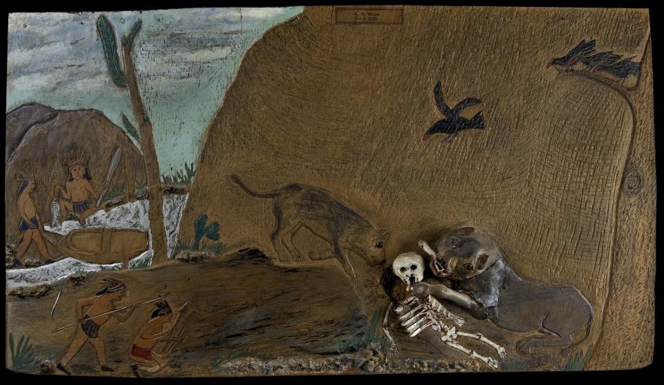Lion Hunting Scene | Smithsonian American Art Museum