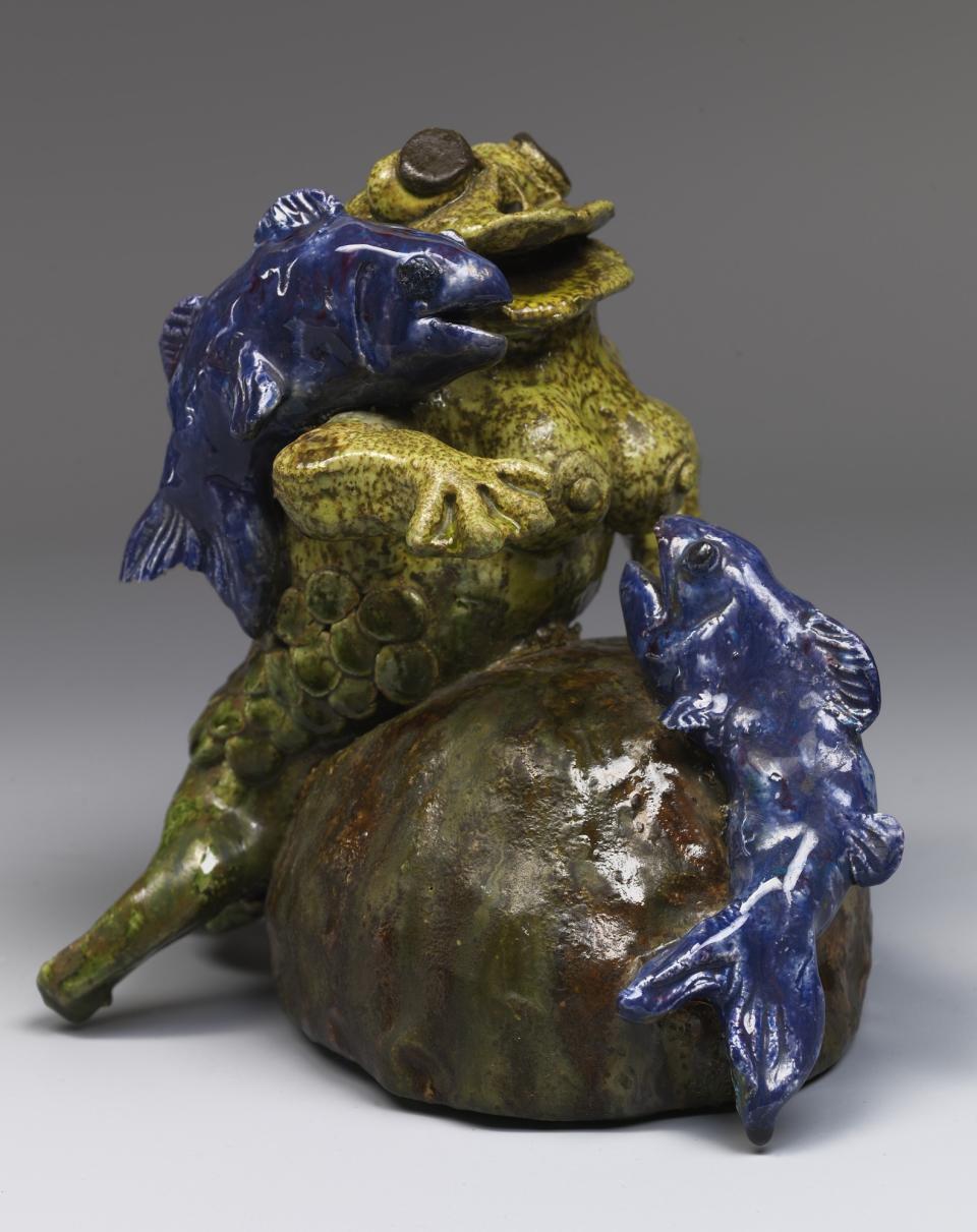 Merfrog and her Pet Fish | Smithsonian American Art Museum