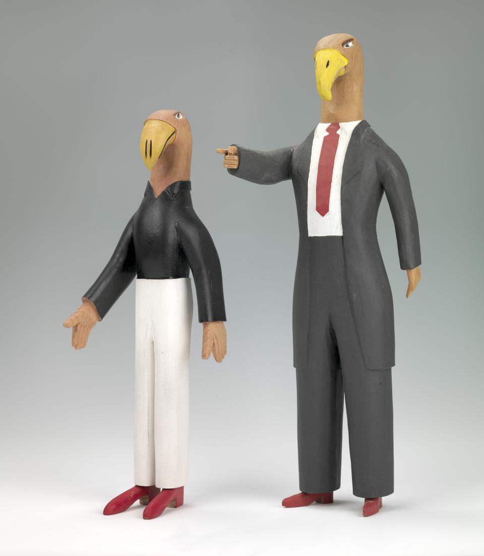 Hawk Head Guys | Smithsonian American Art Museum