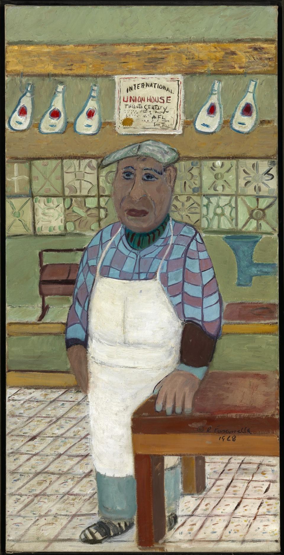 The Corner Butcher | Smithsonian American Art Museum