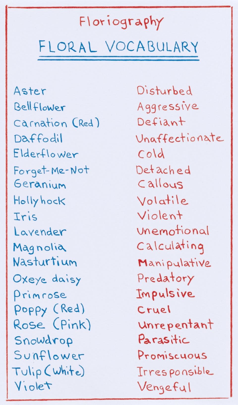 Floriography, from the suite World in a Box | Smithsonian American Art ...