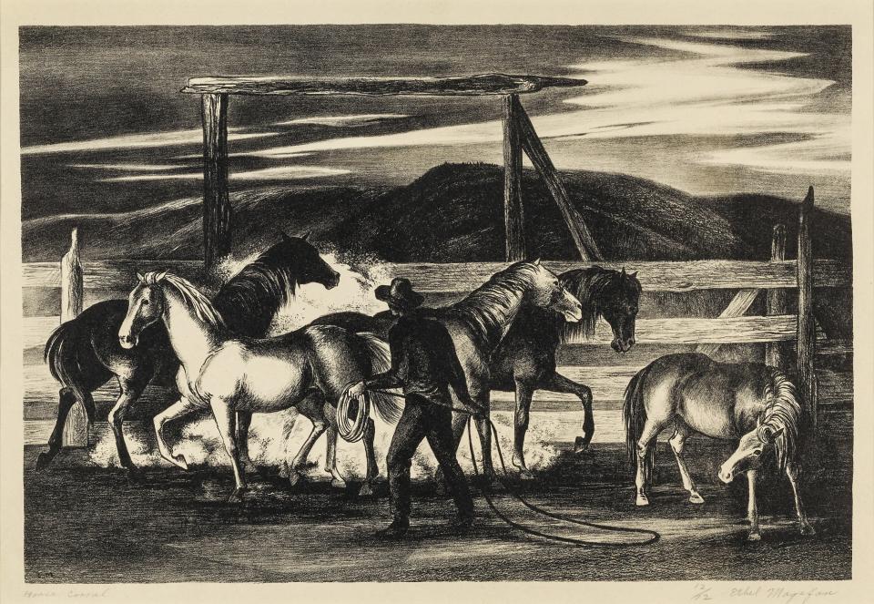 Horse Corral | Smithsonian American Art Museum