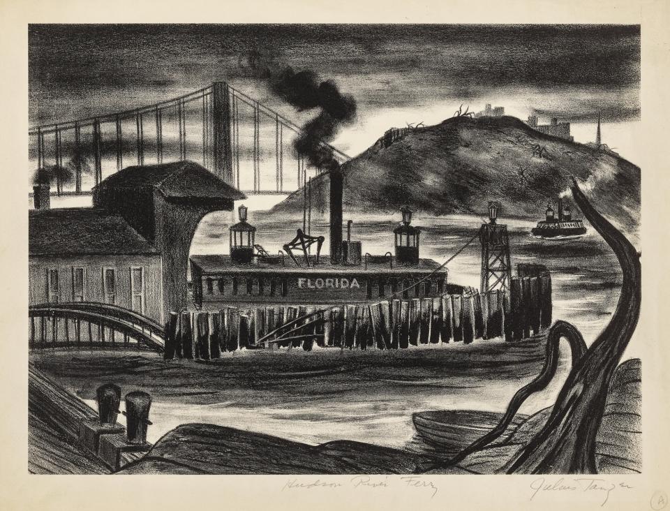 Hudson River Ferry | Smithsonian American Art Museum