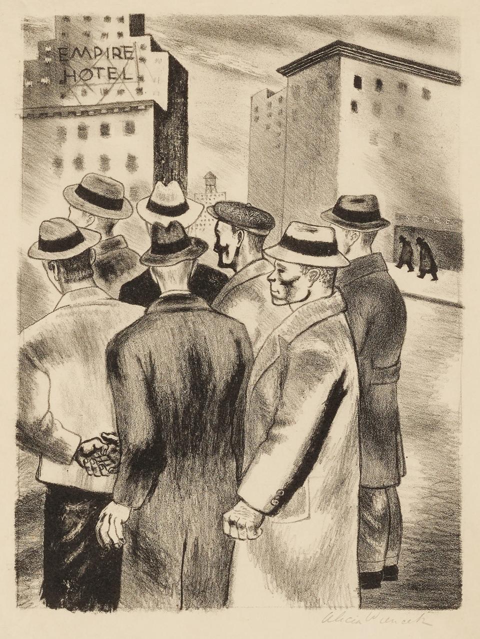 Untitled (Unemployed Men) | Smithsonian American Art Museum