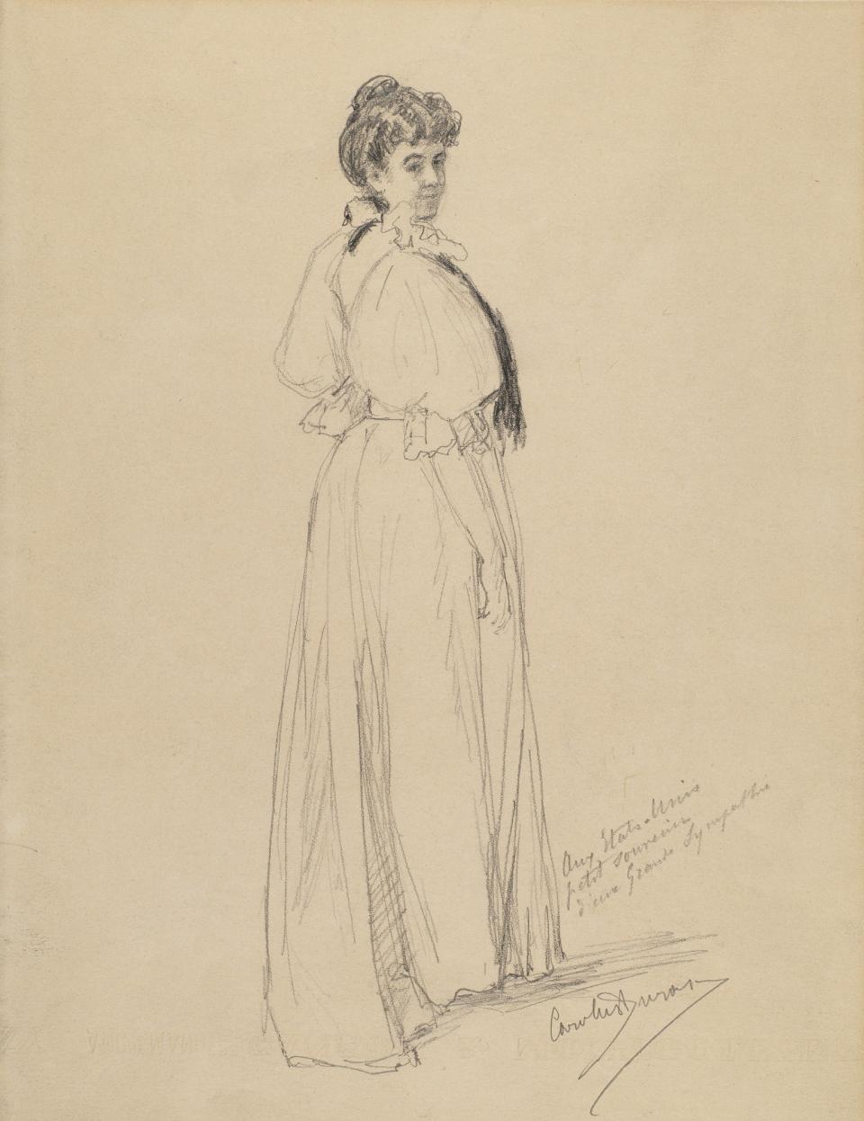 Sketch of a Lady | Smithsonian American Art Museum
