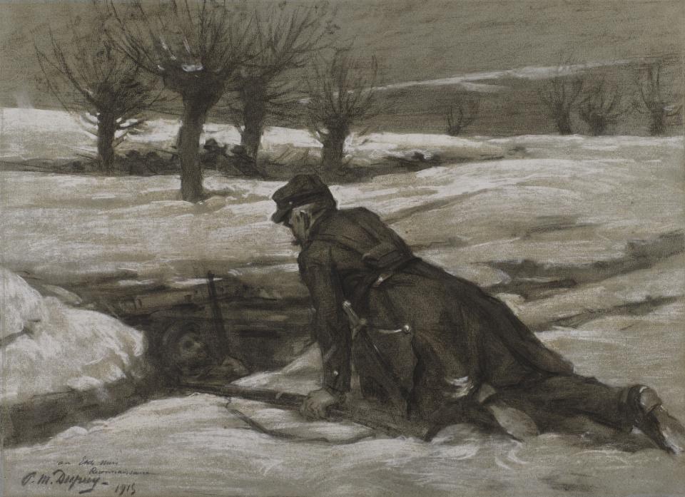 In the Trenches, Winter | Smithsonian American Art Museum