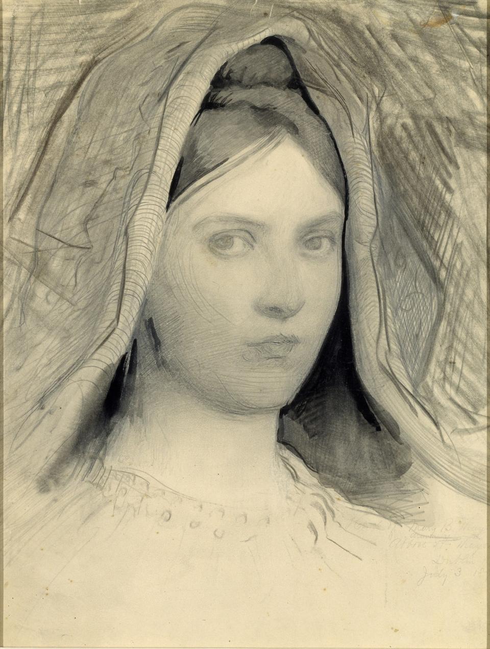 Head of Mary B. Thayer | Smithsonian American Art Museum