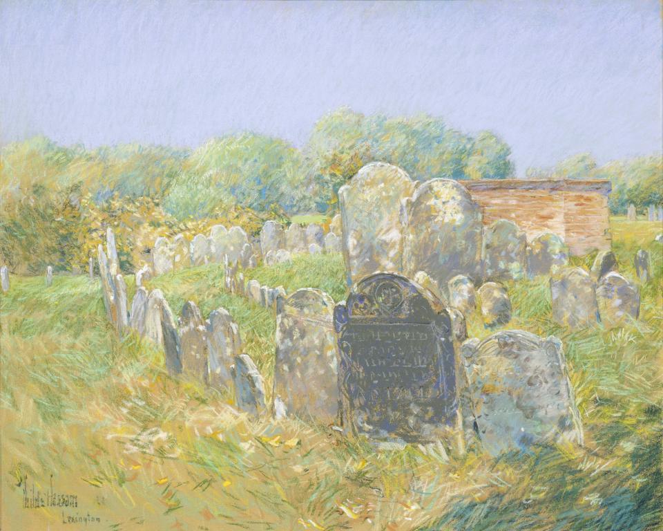 Colonial Graveyard at Lexington | Smithsonian American Art Museum