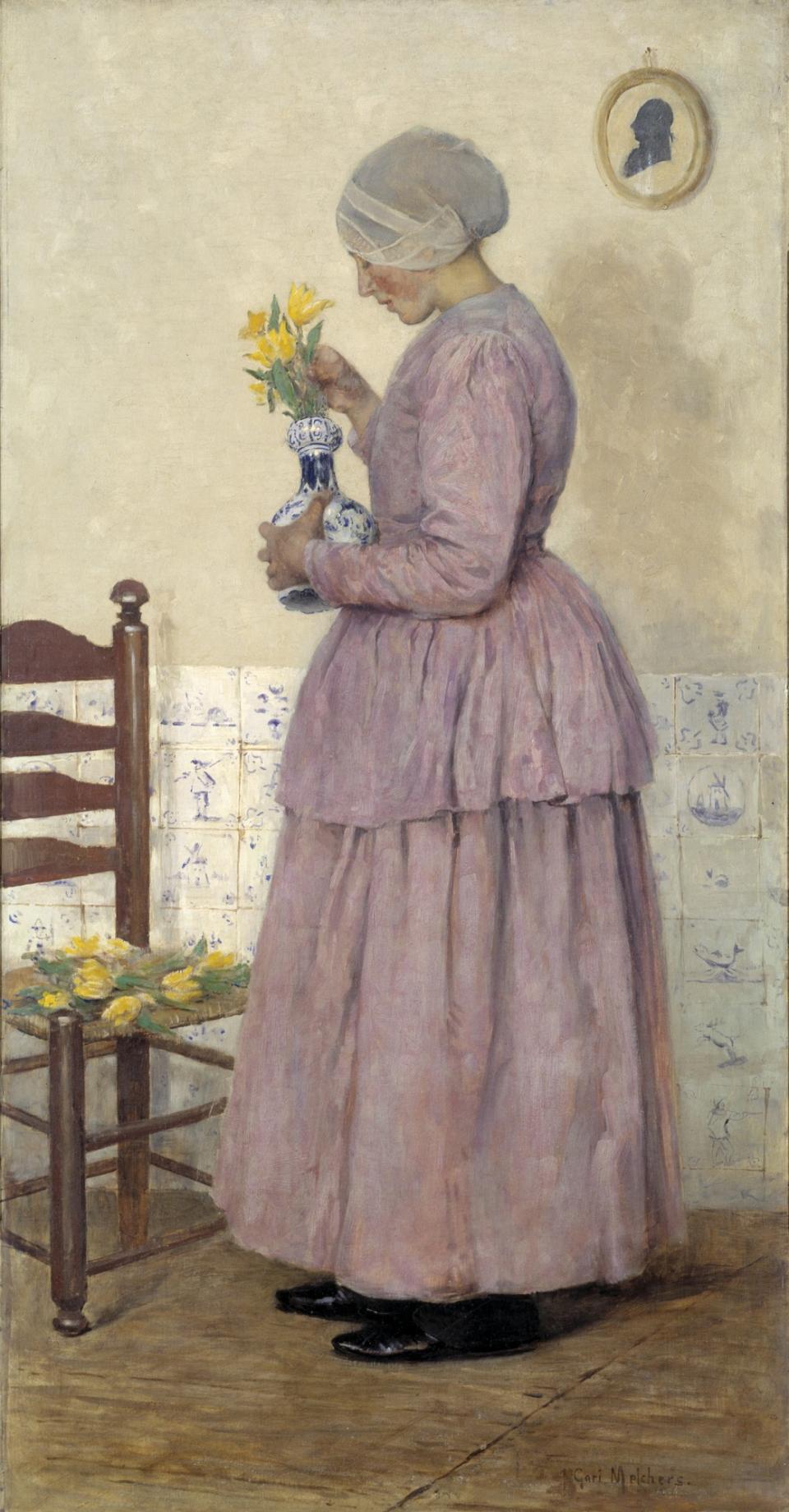 Arranging the Tulips | Smithsonian American Art Museum