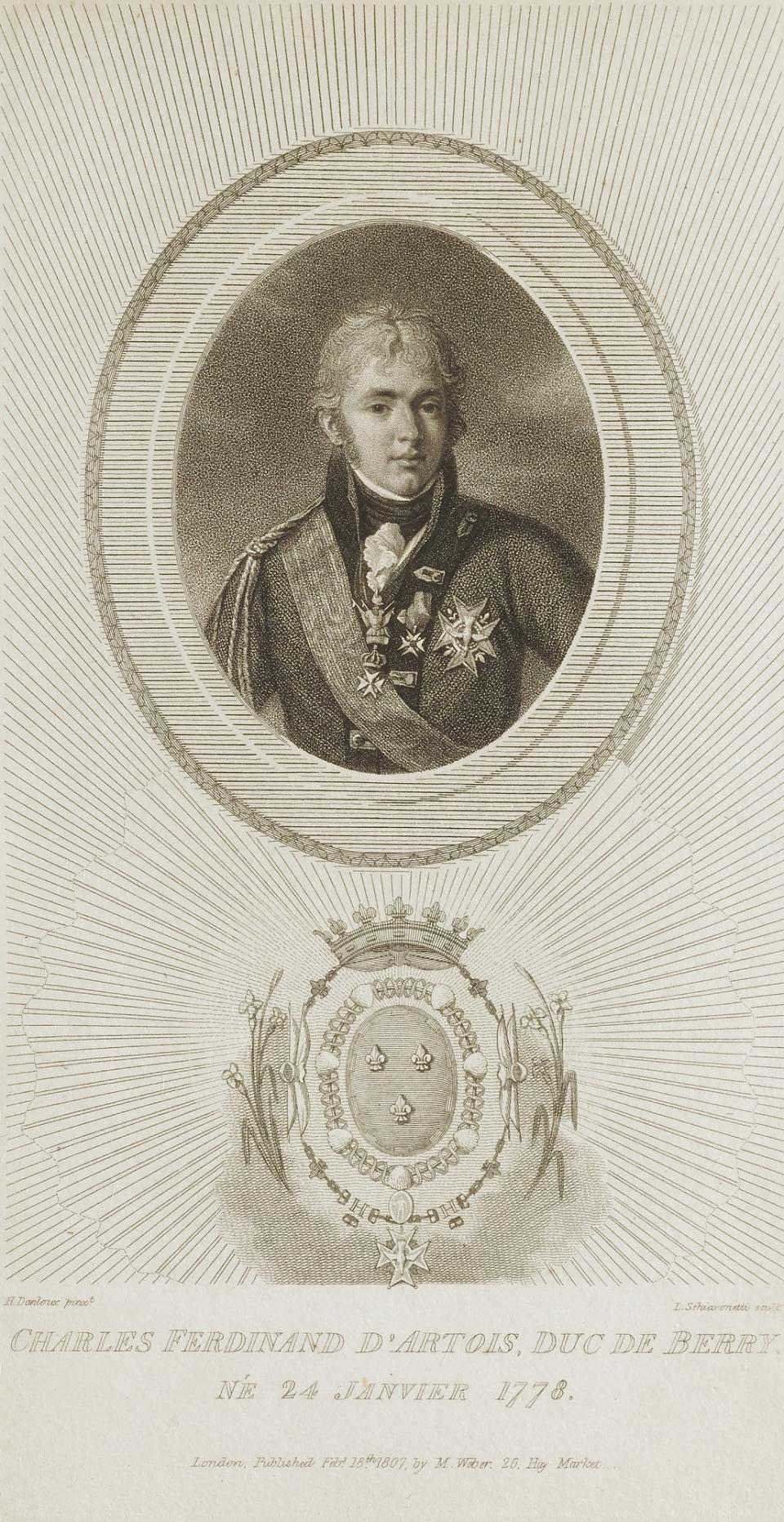 Charles Ferdinand S'Artois, Duc de Berry | Smithsonian American Art Museum