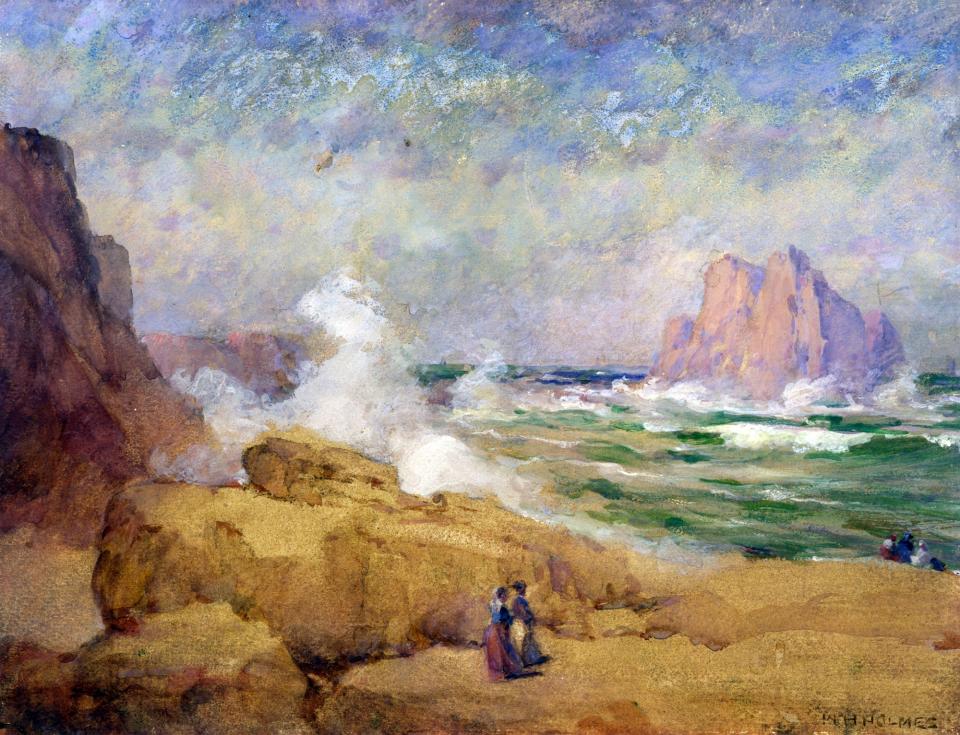 On the Coast of California | Smithsonian American Art Museum