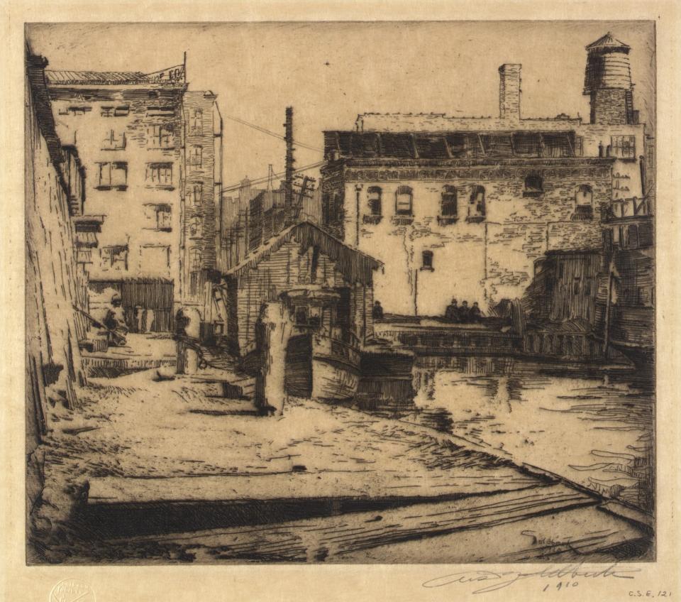 On Chicago River | Smithsonian American Art Museum