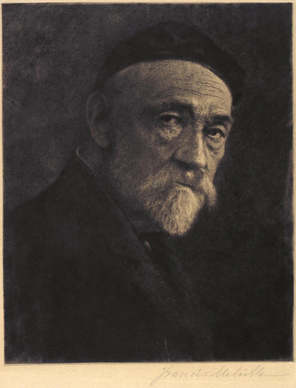 Portrait of J.Q.A. Ward, Sculptor | Smithsonian American Art Museum