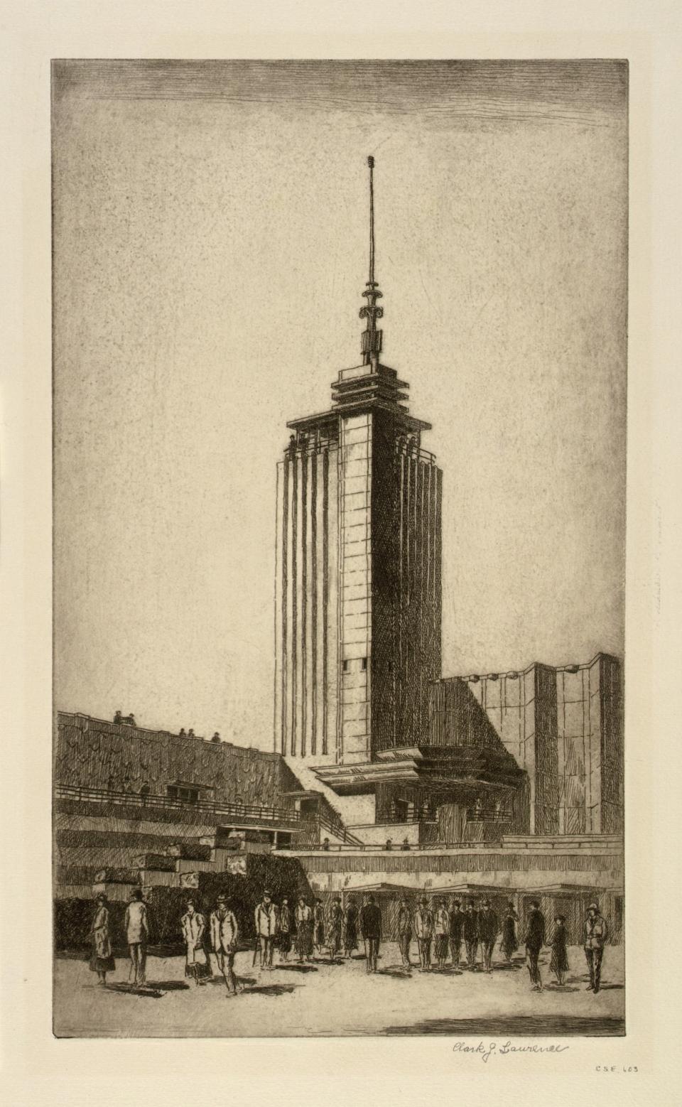 Carillon Tower, Chicago Fair | Smithsonian American Art Museum