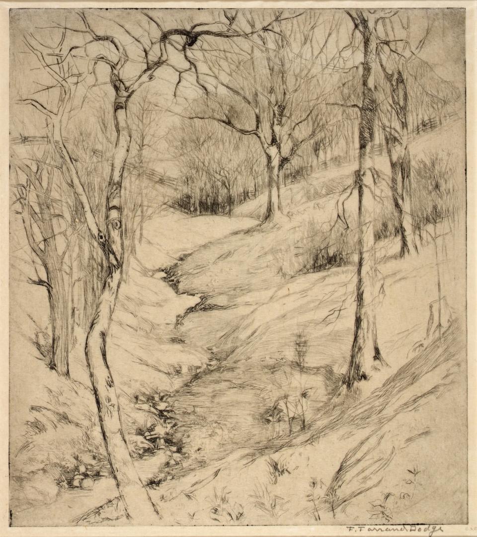 A Ravine | Smithsonian American Art Museum