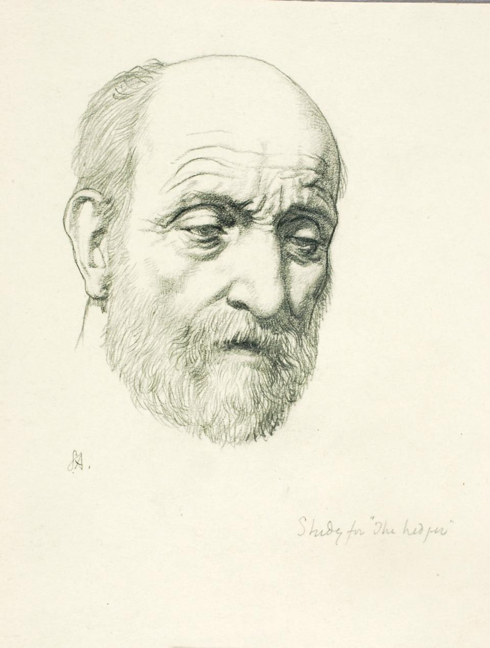 Study for The Hedger | Smithsonian American Art Museum