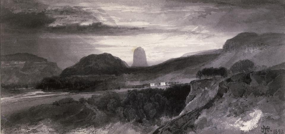 The Devil's Tower from Johnstons | Smithsonian American Art Museum